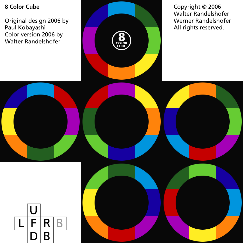 8 Color Cube 2